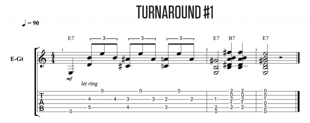 5 Awesome Blues Turnarounds You Must Know – Riff