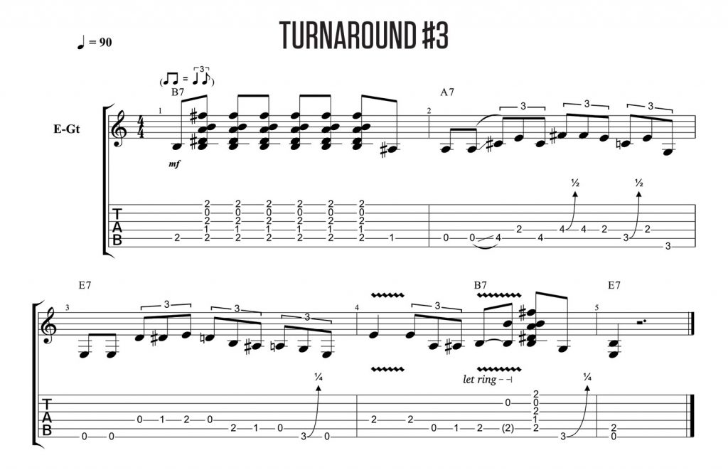 5 Awesome Blues Turnarounds You Must Know – Riff